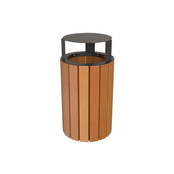 CONTENEDOR DE MADERA PARA BASURA - 2BOT4B 2BOT4B | PLAY CLUB